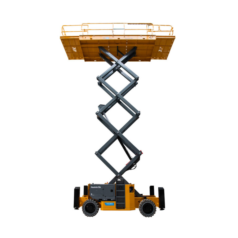 Haulotte HS15E PRO | Electric Rough Terrain Scissor Lift