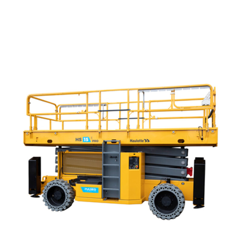 Haulotte HS15E PRO | Electric Rough Terrain Scissor Lift