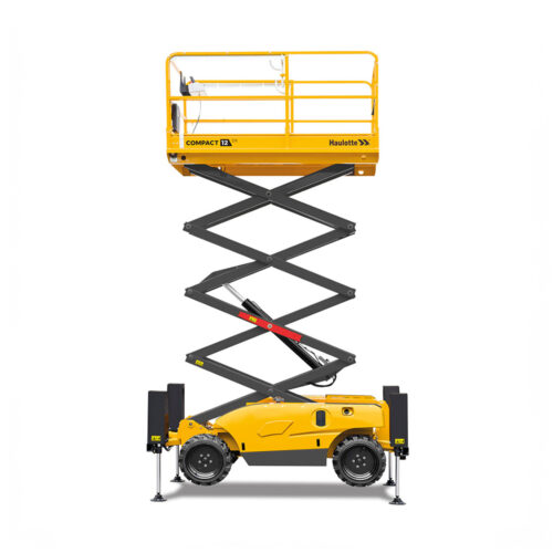 Haulotte COMPACT 12 DX | Diesel Rough Terrain Scissor Lift