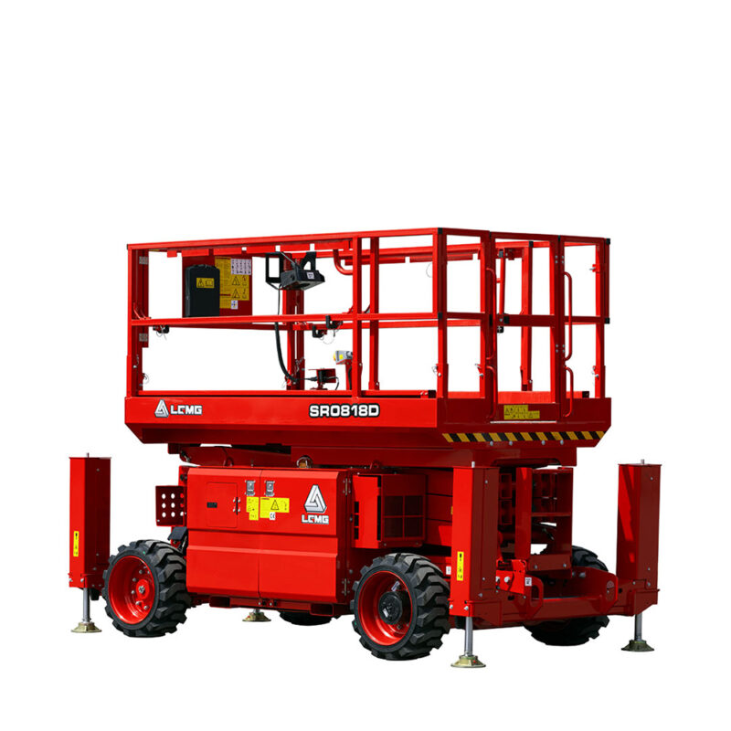 LGMG SR0818D | Diesel Rough Terrain Scissor Lift