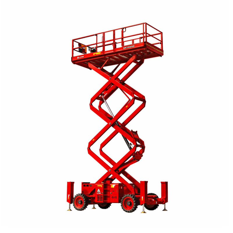 LGMG SR1023D | Diesel Rough Terrain Scissor Lift